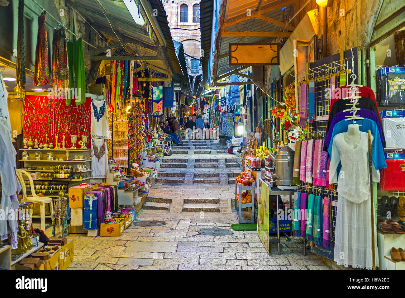 The King David street is famous for the Souk El Bazaar, large tourist ...