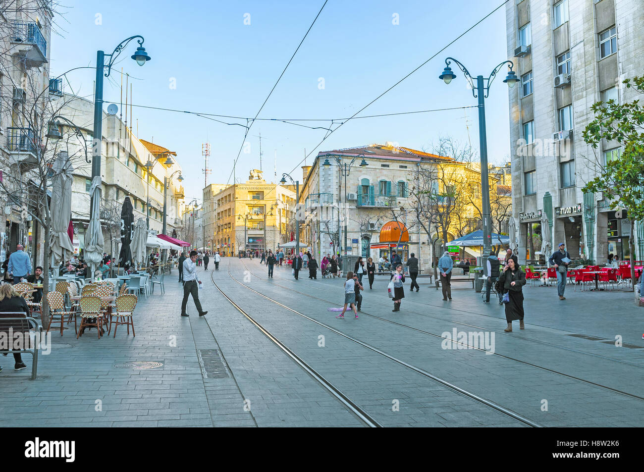 Jaffa road jerusalem hi-res stock photography and images - Alamy