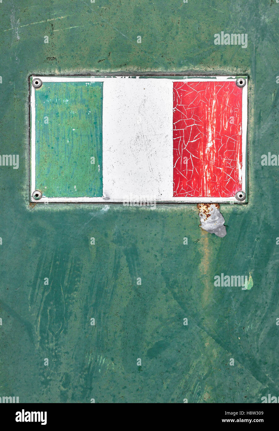 Old enamel sign hi-res stock photography and images - Alamy