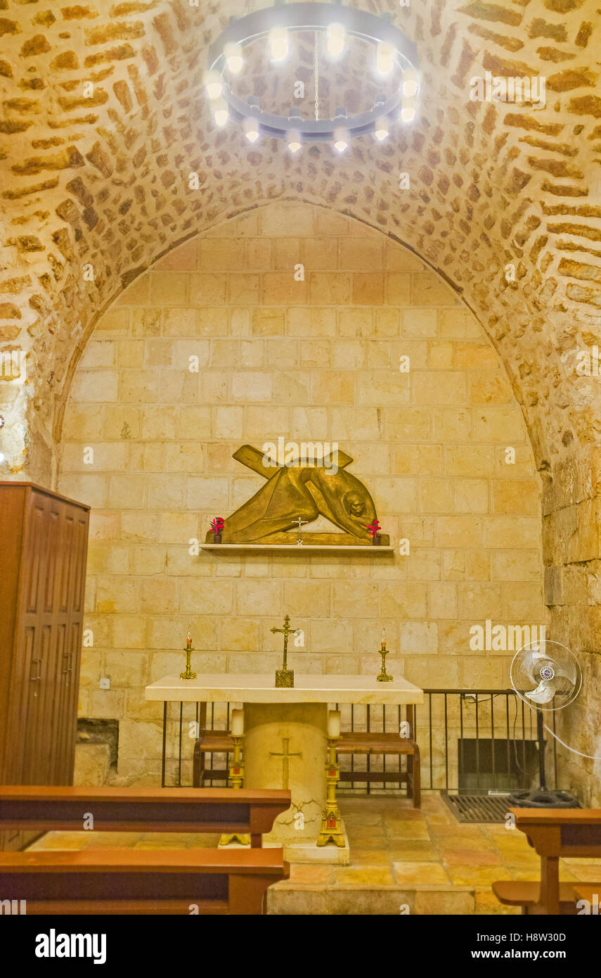 Jesus falls the second time hi-res stock photography and images - Alamy