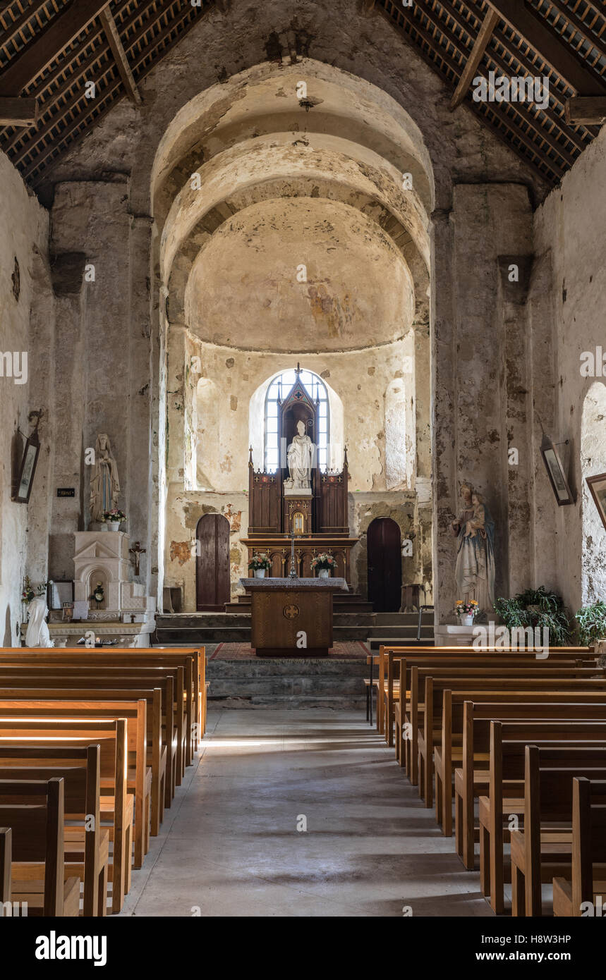 Cross Inside Old Church High Resolution Stock Photography and Images ...