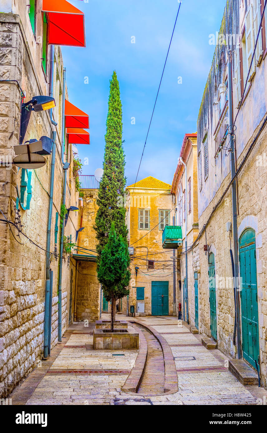 Old city nazareth israel hi-res stock photography and images - Alamy