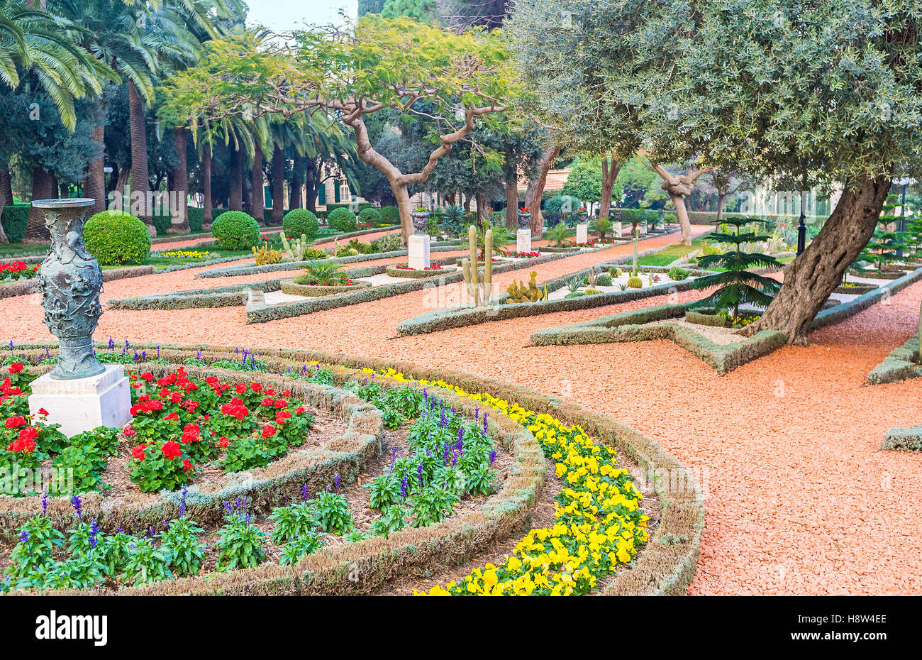 Bahai Gardens Flowers