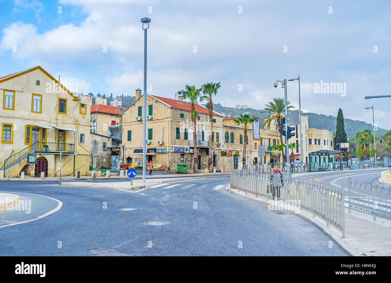 The German Colony is the historical neighborhood in city Stock Photo ...