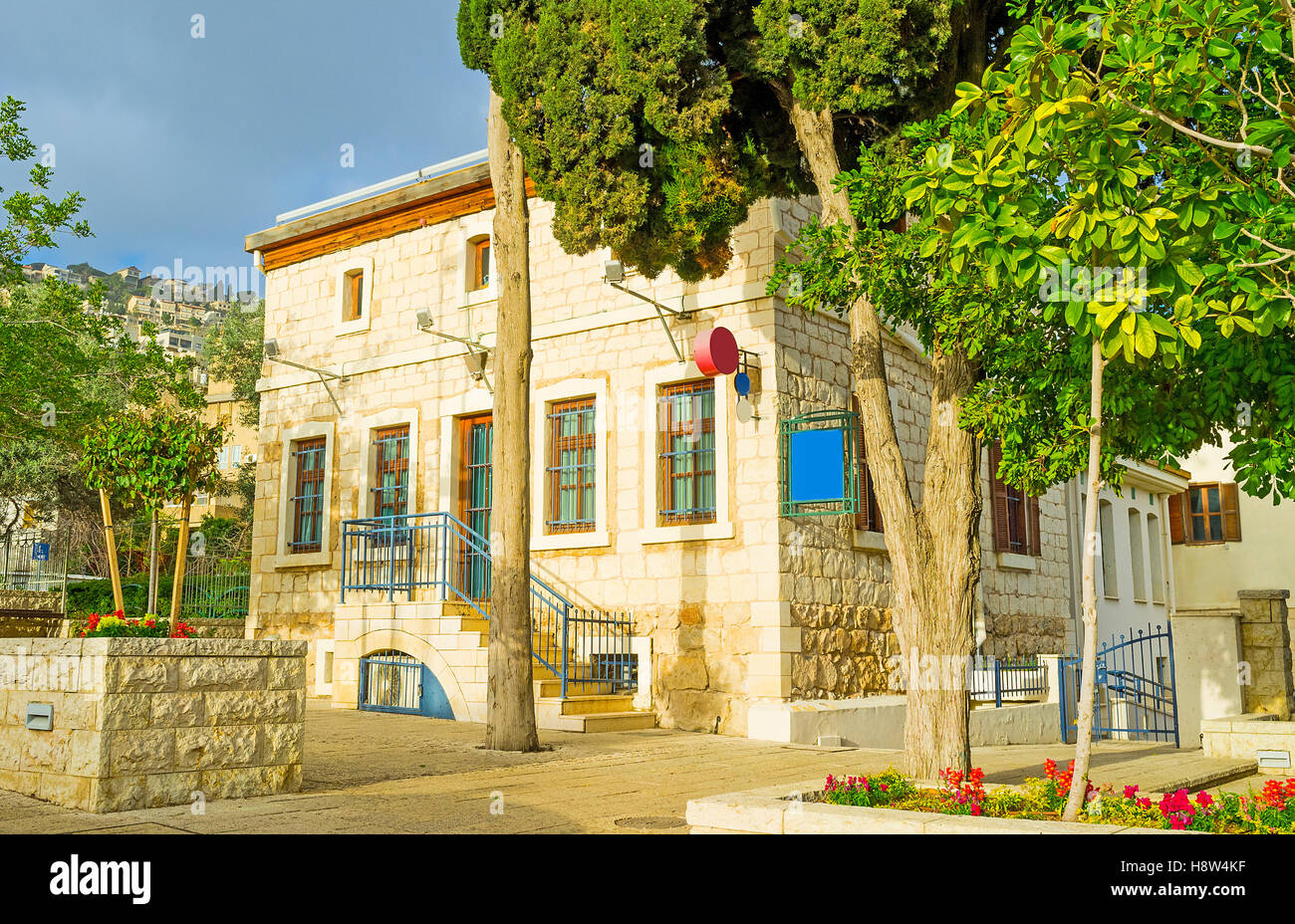 The German Colony is the historic neighborhood with many old stone ...