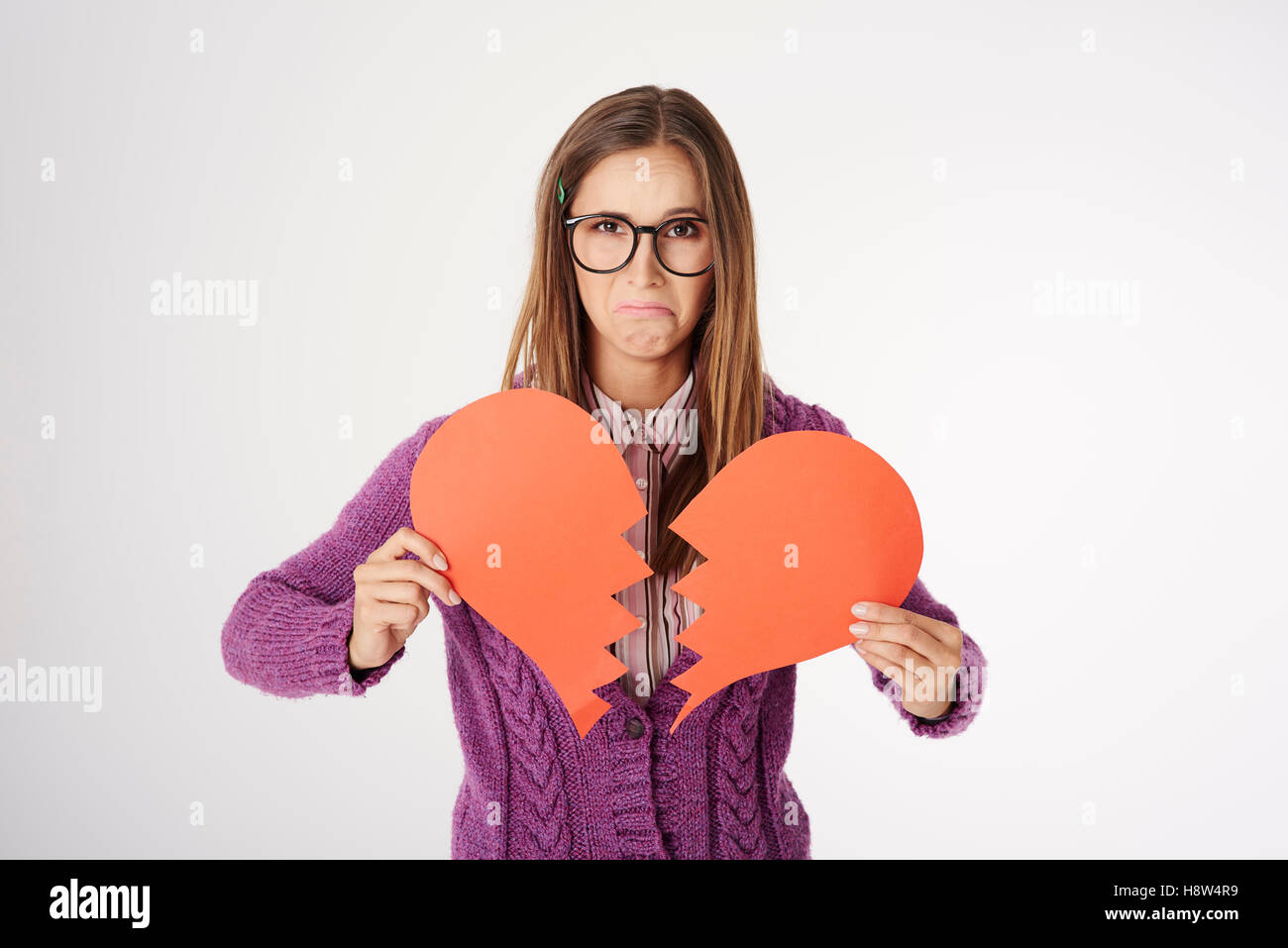 Broken heart always can repair Stock Photo - Alamy