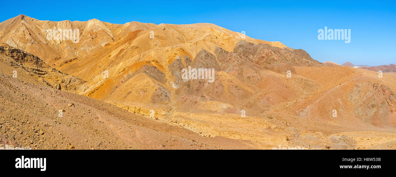 The Eilat mountains are the best place to enjoy the rich color palette ...