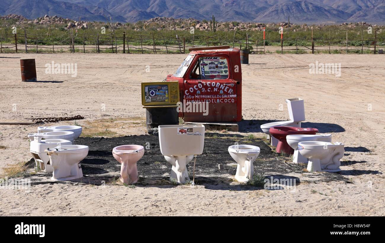 Coco's Corner, Baja California, Mexico, Jan 2014 Stock Photo - Alamy
