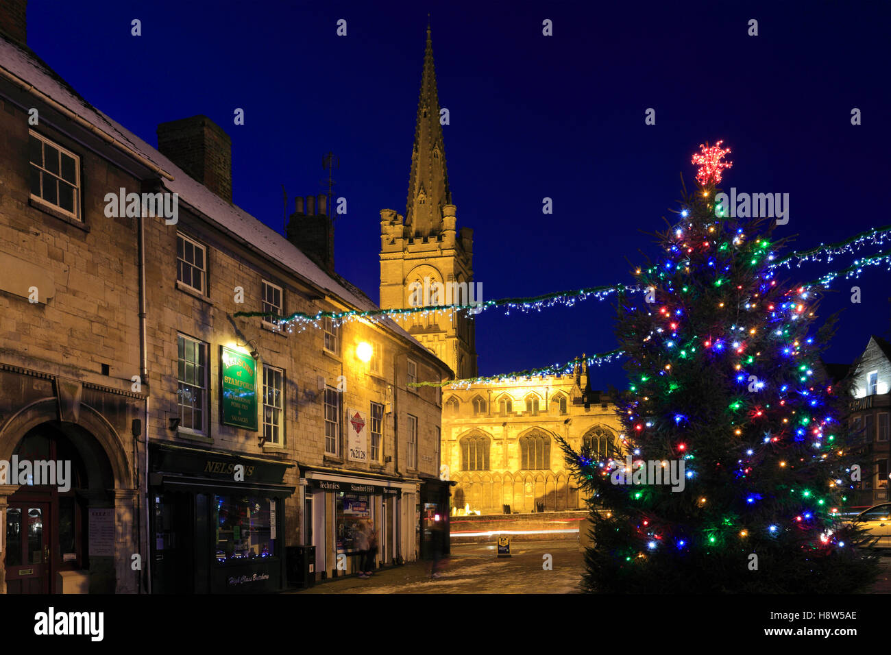 Stamford uk night hi-res stock photography and images - Alamy