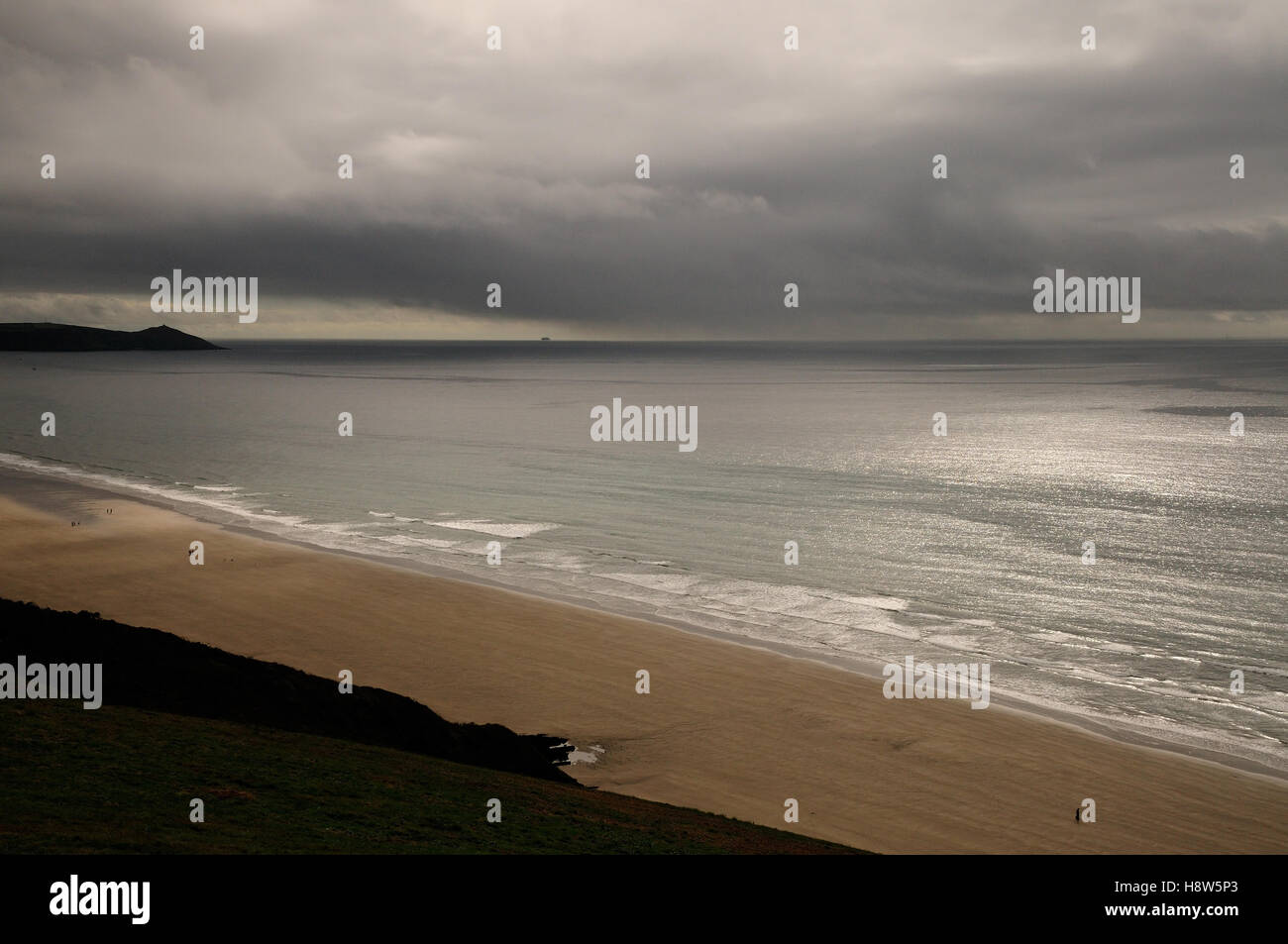 Rame head beach hi-res stock photography and images - Alamy