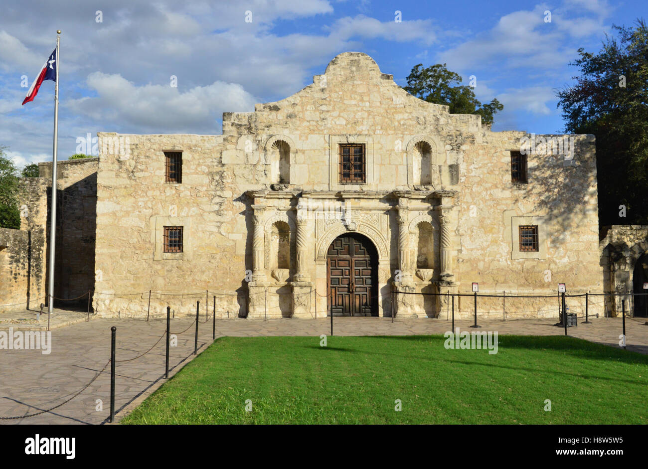 The Alamo at San Antonio in Texas Stock Photo - Alamy