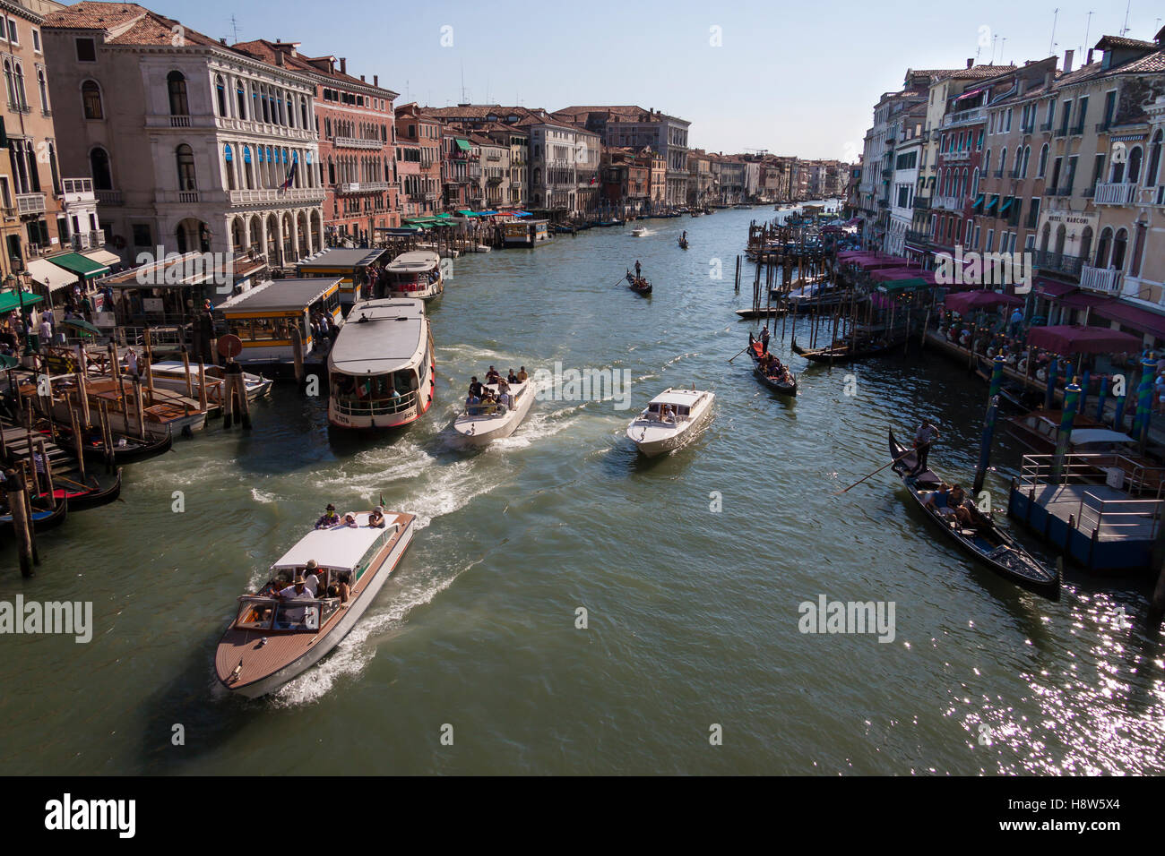 The Grand Canal Venice Stock Photo - Alamy