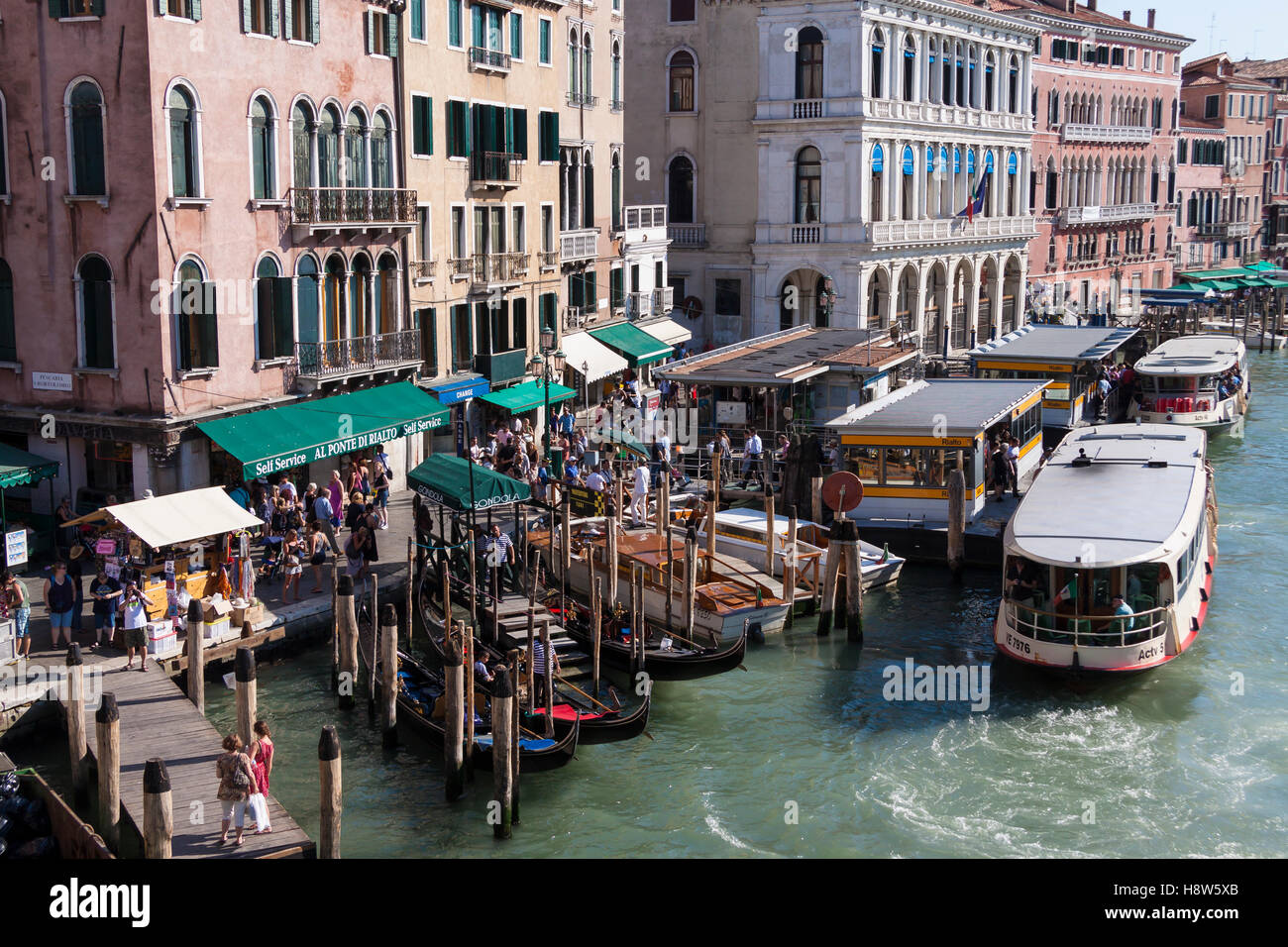 The Grand Canal Venice Stock Photo - Alamy