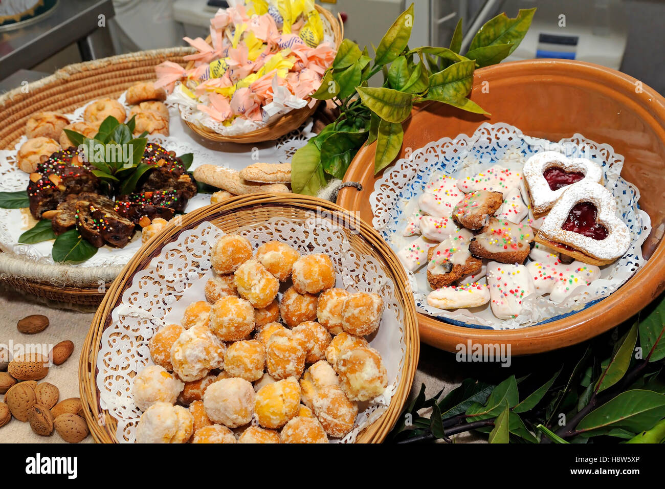 Typical cookie of Sardinia Stock Photo - Alamy