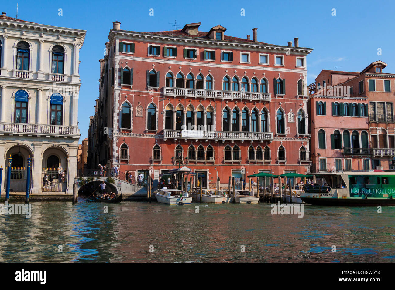 The Grand Canal Venice Stock Photo - Alamy