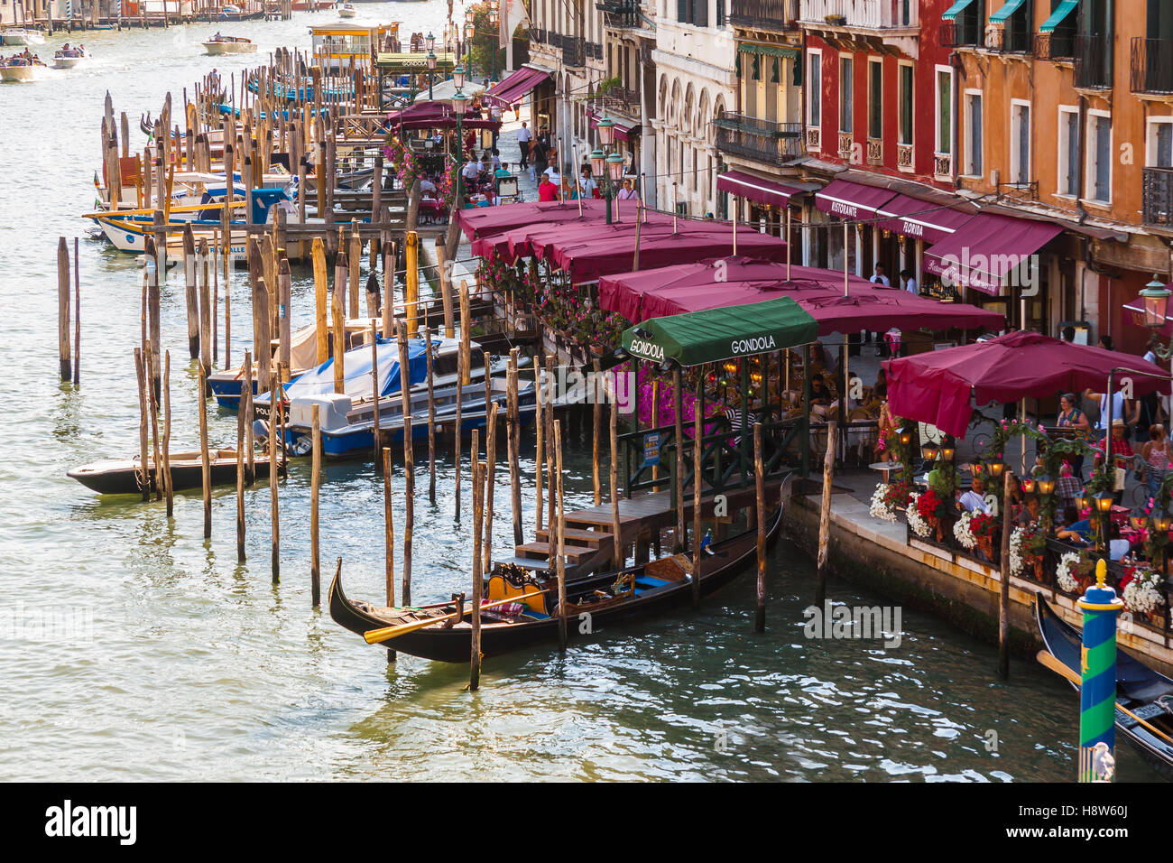 The Grand Canal Venice Stock Photo - Alamy