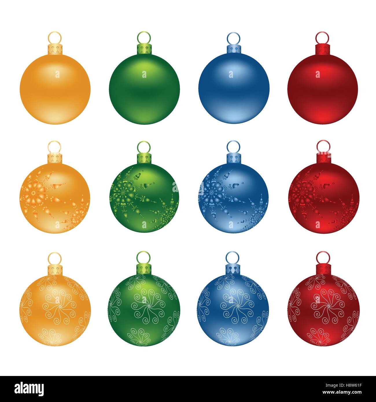 Closeup decorations Stock Vector Images - Alamy