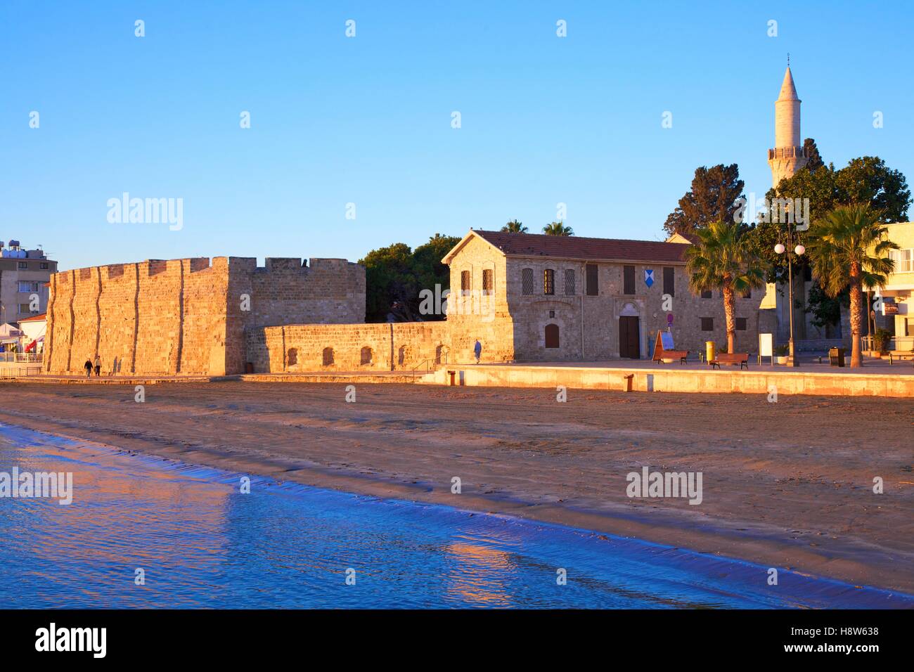 Larnaka Fort, Medieval Museum and Grand Mosque, Larnaka, Cyprus ...