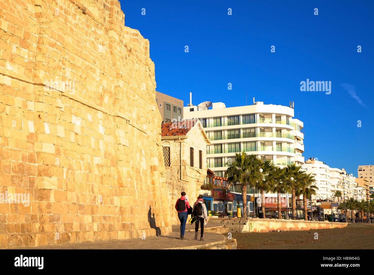 Larnaka Fort, Medieval Museum, Larnaka, Cyprus, Eastern Mediterranean ...