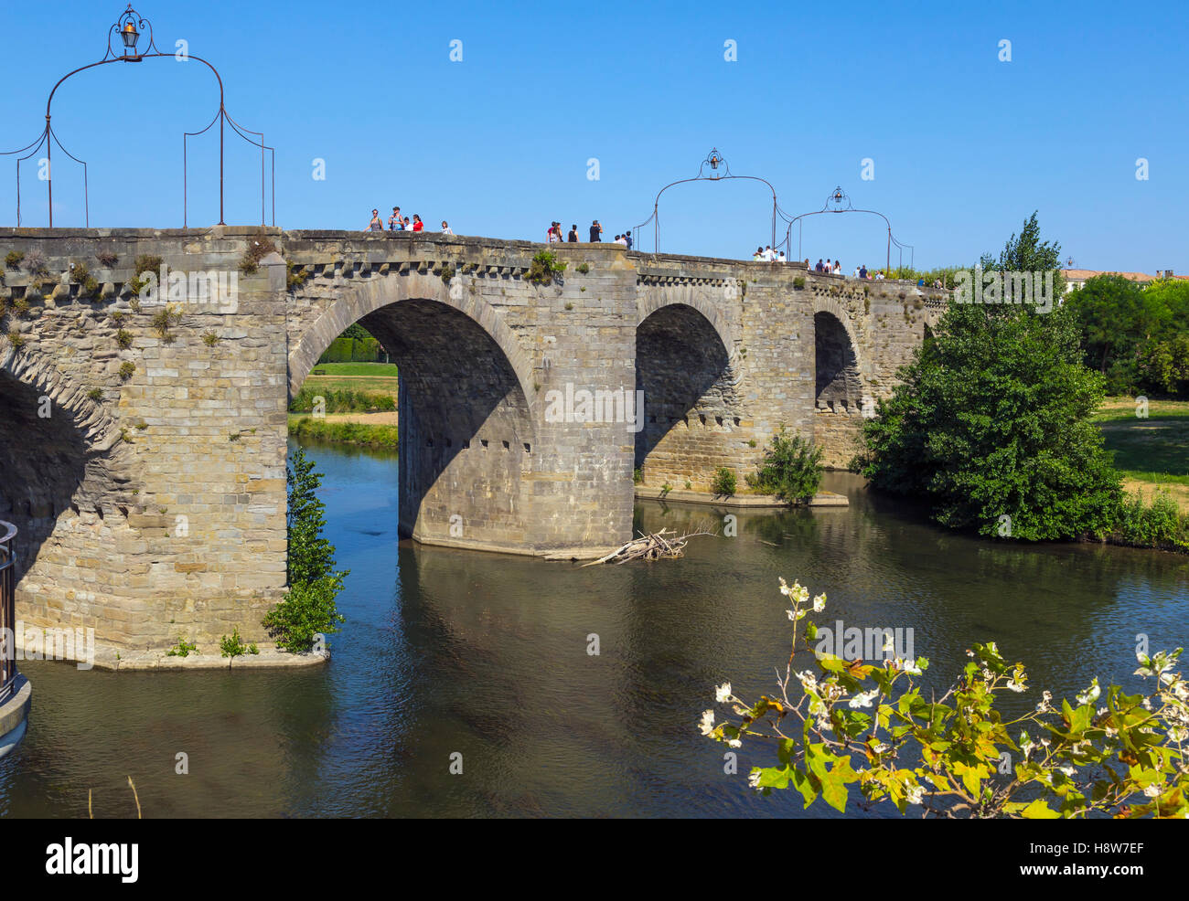 Pont Vieux Bridge Stock Photo - Alamy