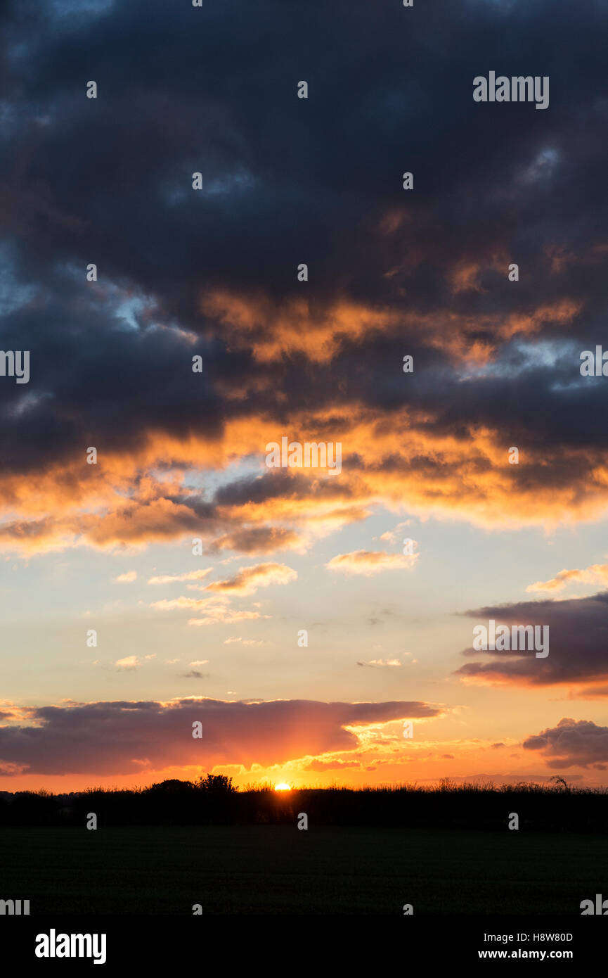Countryside and storm clouds hi-res stock photography and images - Alamy