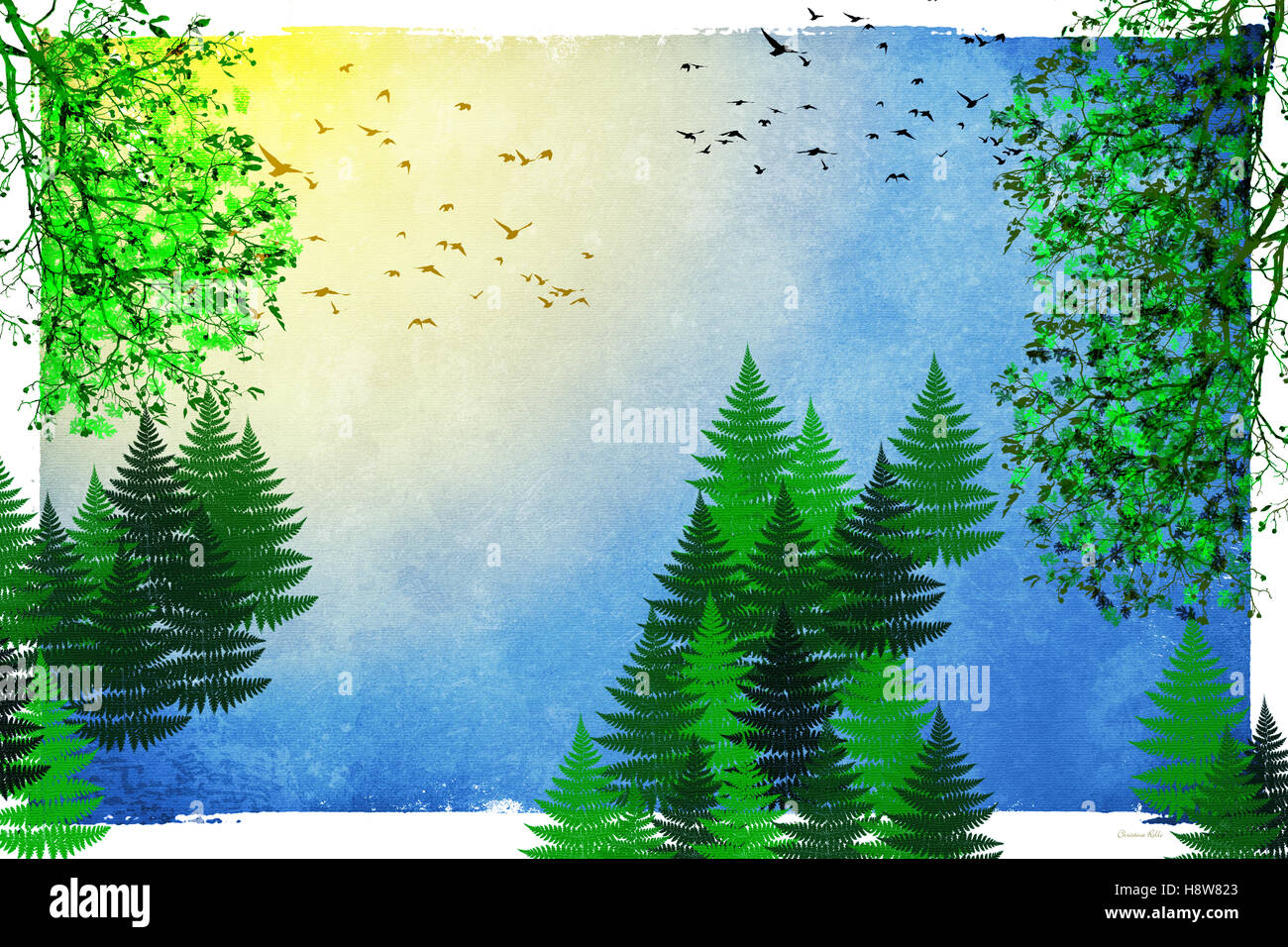 Season illustrations hi-res stock photography and images - Alamy