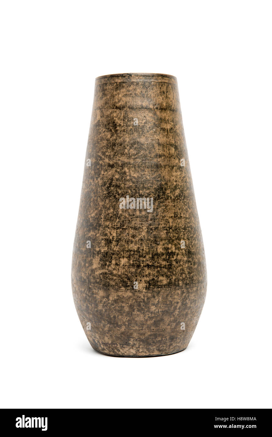 An empty flower vase isolated on white background Stock Photo - Alamy