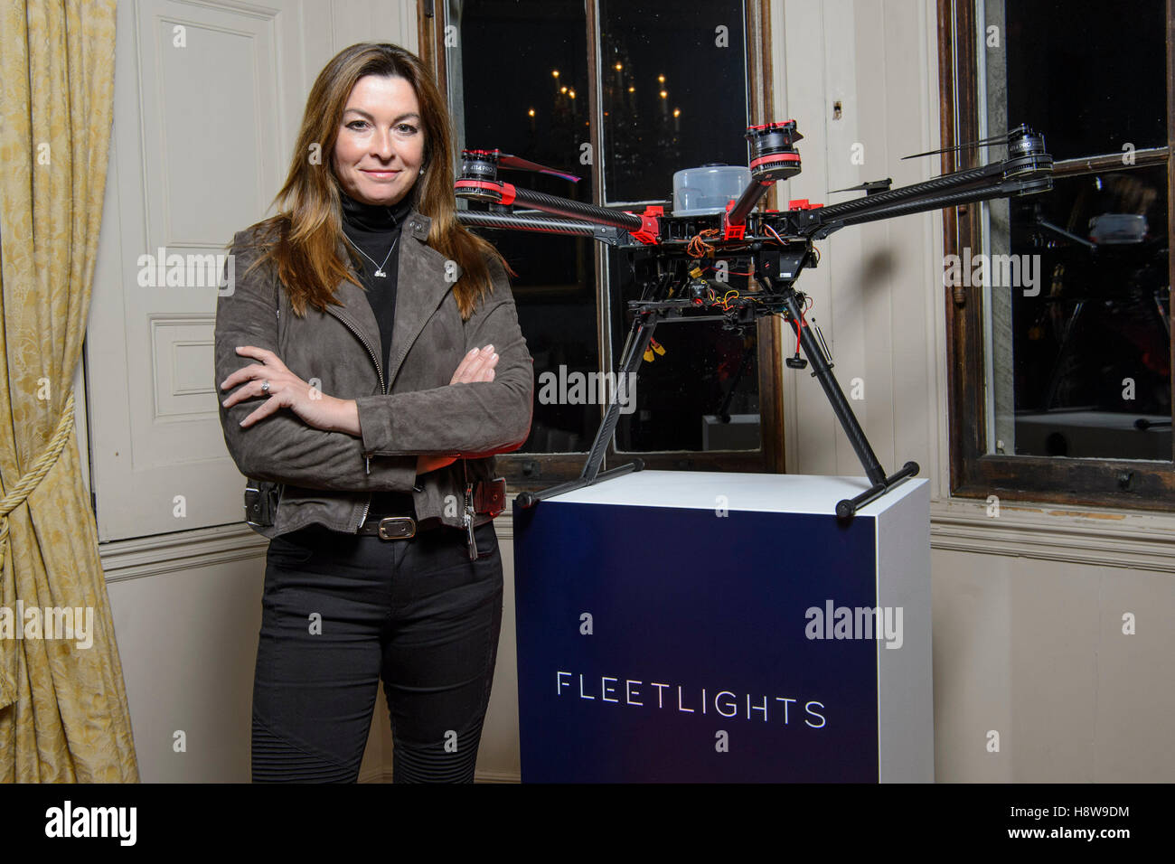 EDITORIAL USE ONLY Suzi Perry at the launch of 'Fleetlights' - a ...
