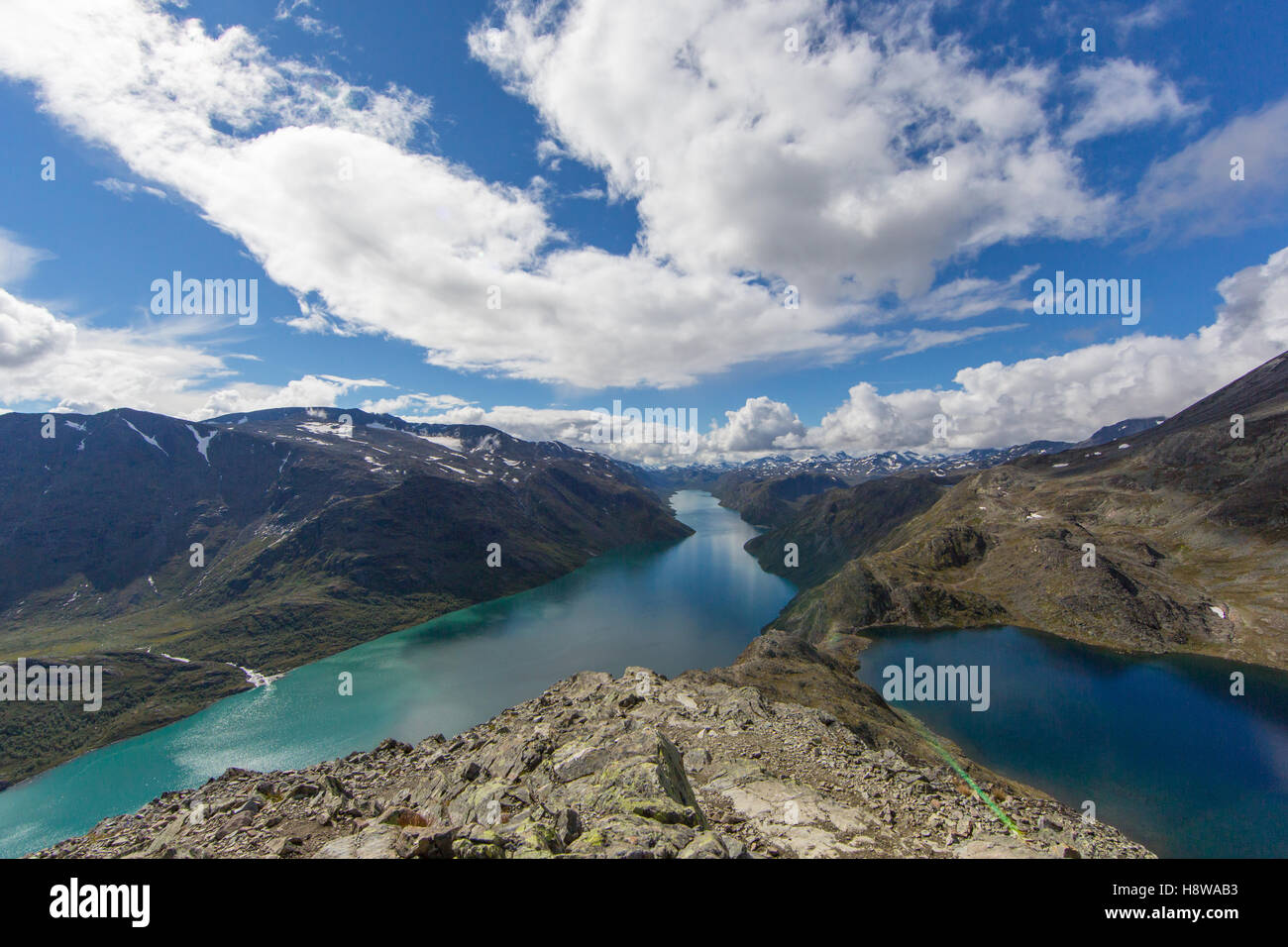 Beseggen ridge in norway Stock Photo - Alamy