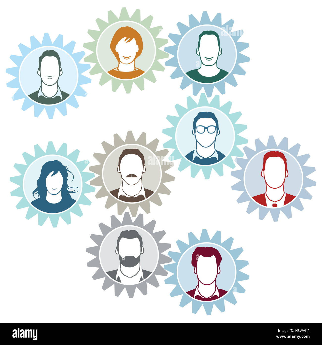 Engine communication Cut Out Stock Images & Pictures - Alamy