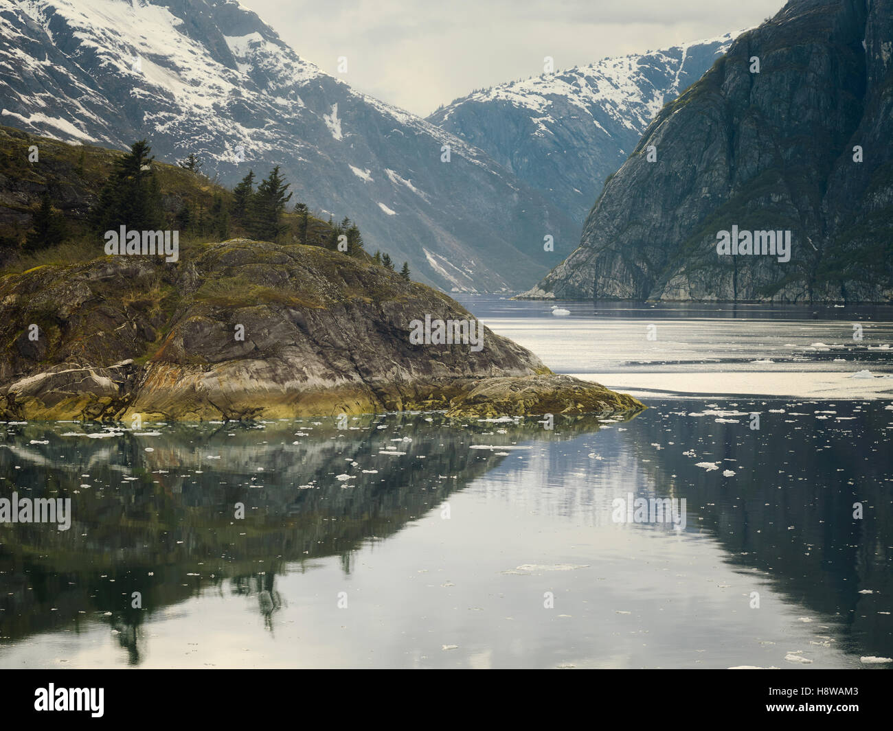 Tracy Arm Fjord, Southeast Alaska, USA Stock Photo - Alamy