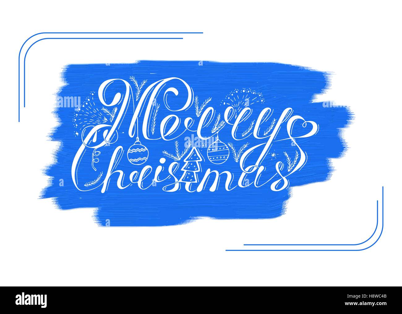 Christmas card elegant design Stock Vector Images - Alamy