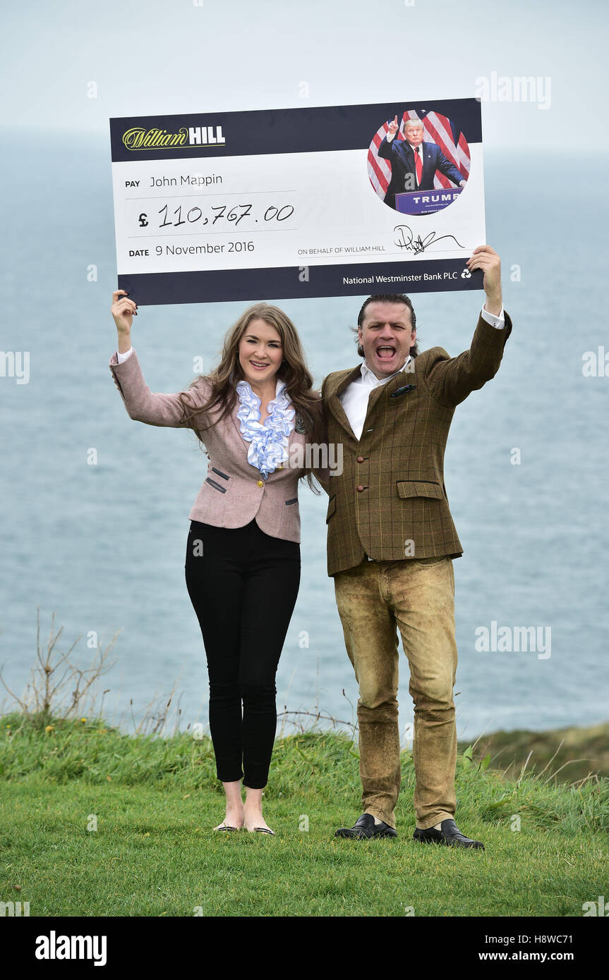 John Mappin, owner of the Camelot Castle Hotel in Tintagel, Cornwall ...