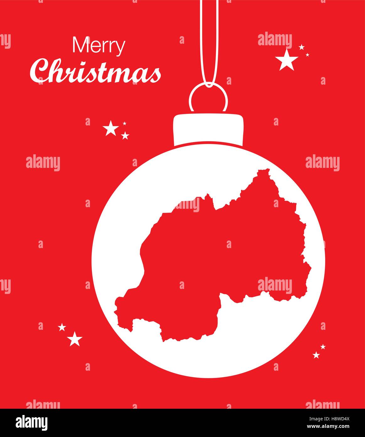 Rwanda map design country Stock Vector Images - Alamy