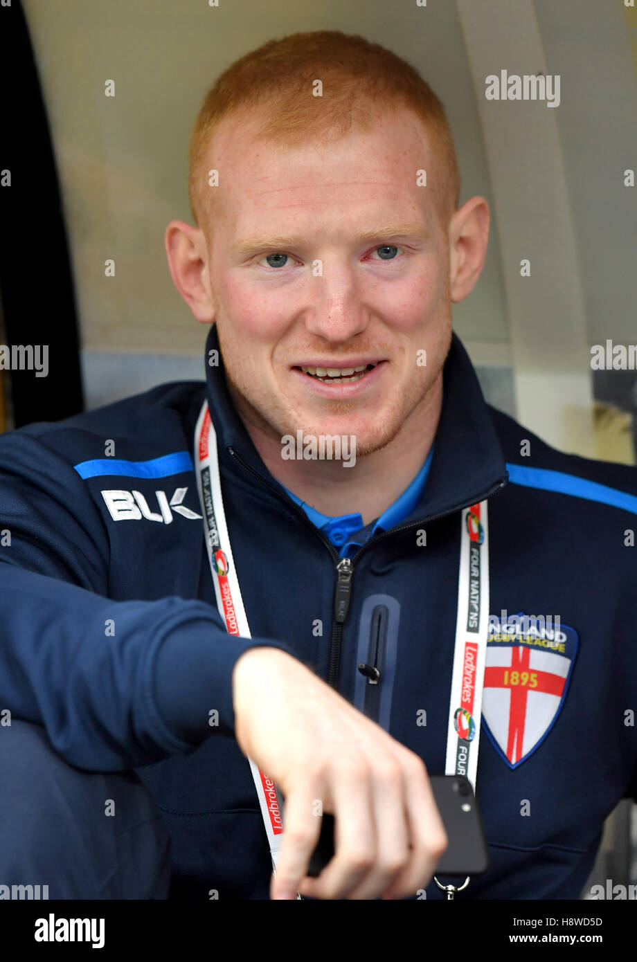 England's Liam Farrell Stock Photo - Alamy