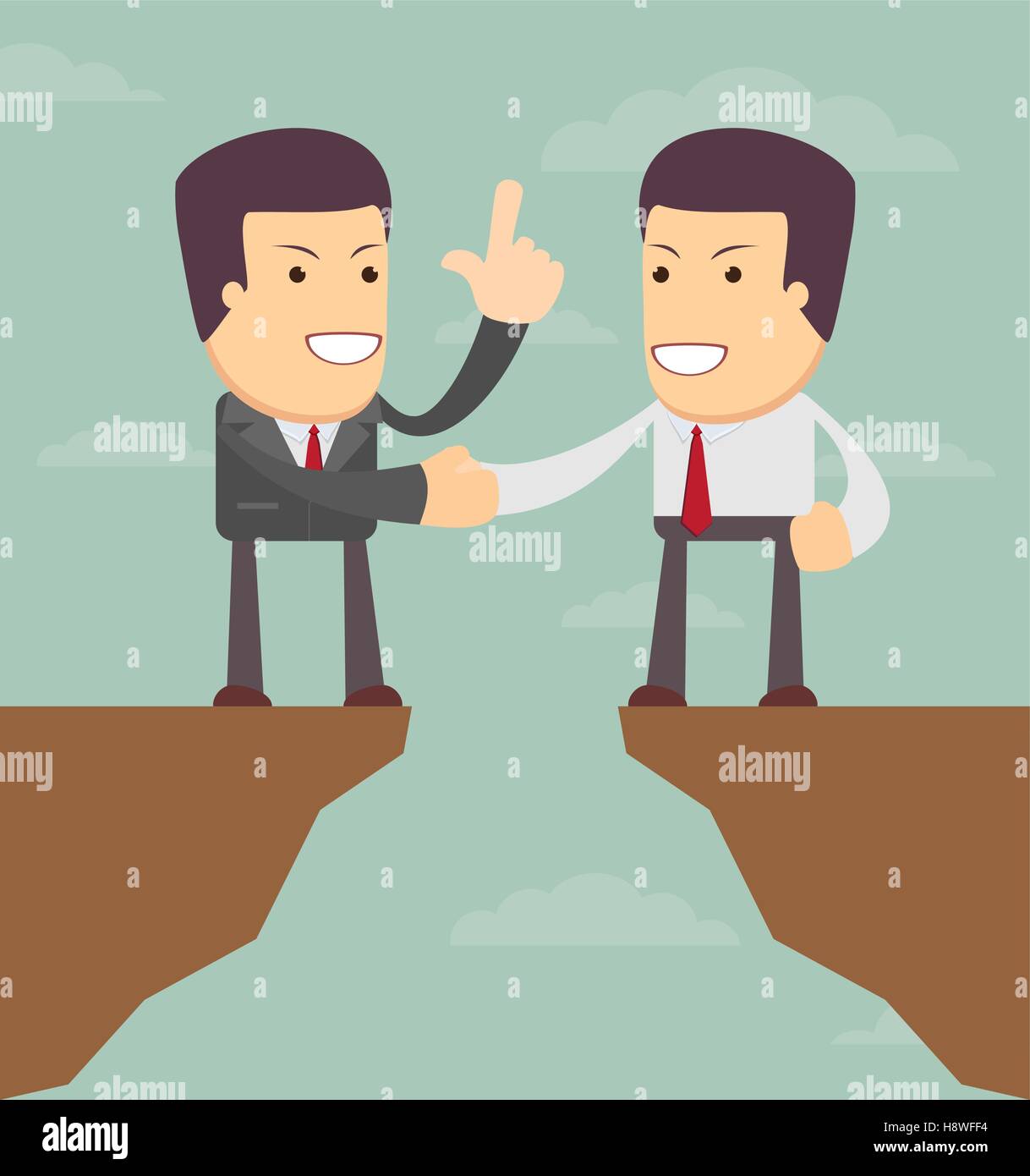 Agreement. Business illustration Stock Vector Image & Art - Alamy