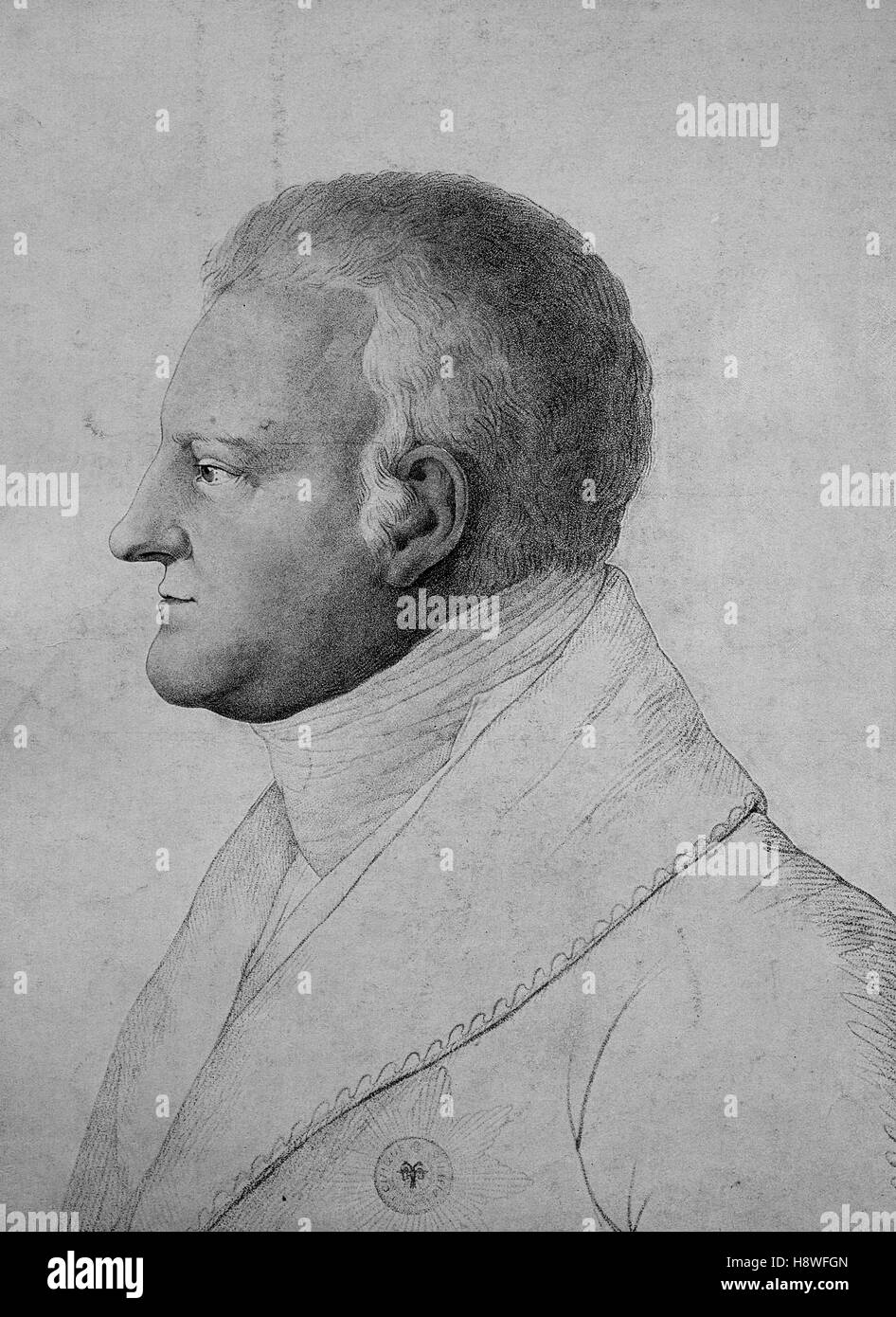 Karl August, Grand Duke of Saxe-Weimar-Eisenach Stock Photo - Alamy