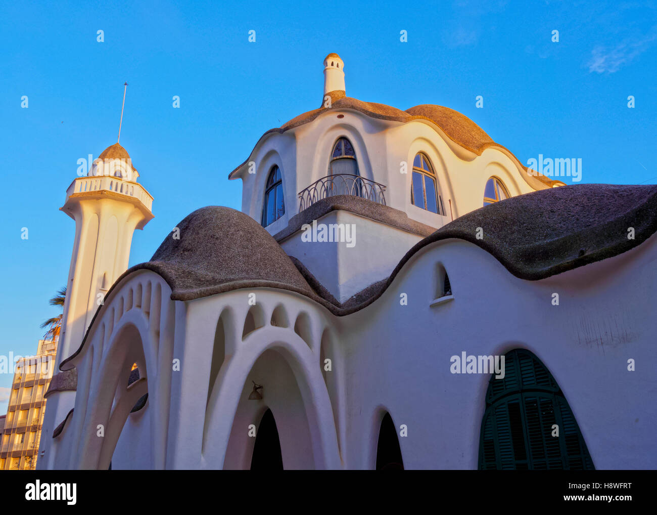 Spain, Catalonia, Barcelona Province, Terrassa, View of the Masia ...