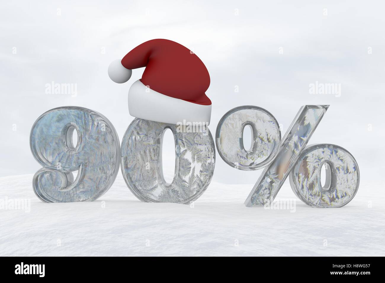 3d number 90 hi-res stock photography and images - Alamy