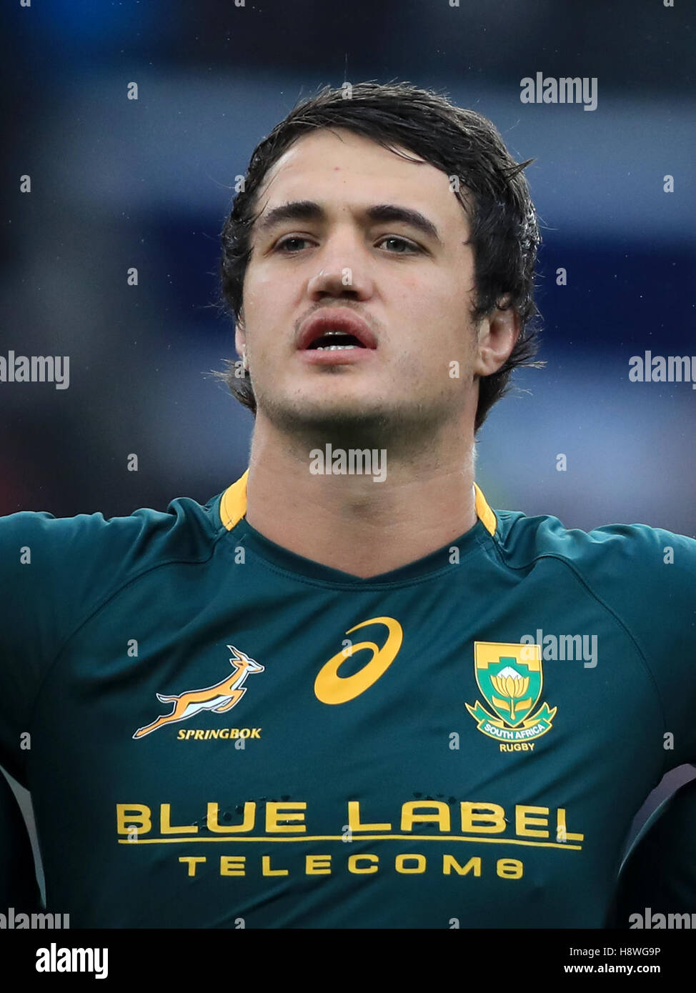 South Africa's Franco Mostert during the Autumn International match at ...