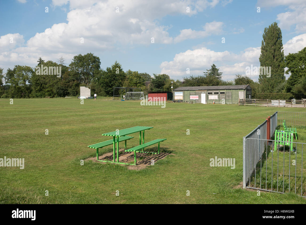 Snitterfield Sports Club and Park, Warwickshire, England, UK Stock ...