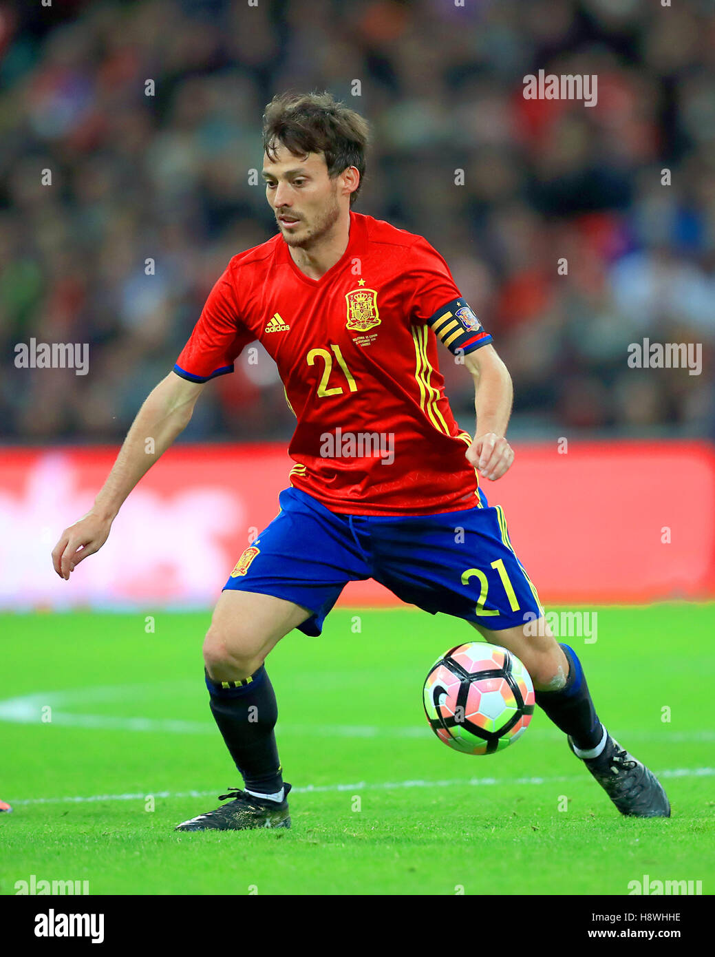 David Silva Man Spain