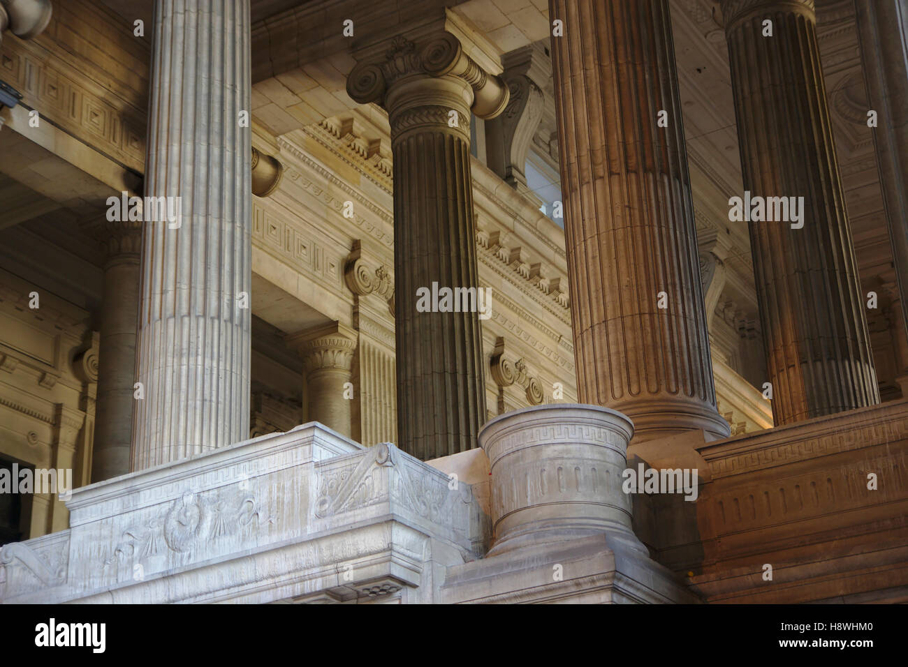 Palais de la Justice (Palace of Justice, exterior), Belgium, Brussels ...