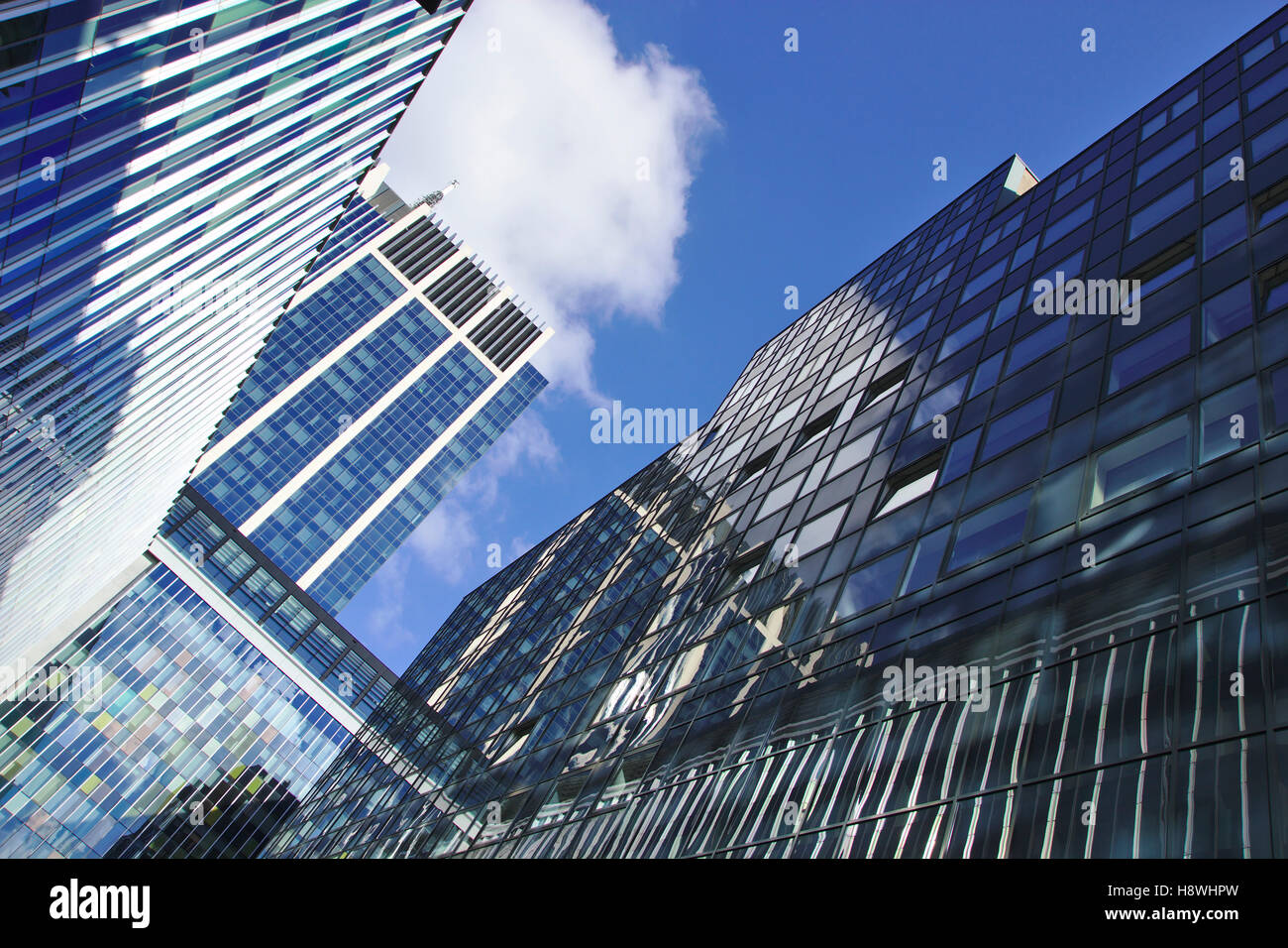 Financial Tower (Tour des Finances), Belgium, Brussels Stock Photo - Alamy