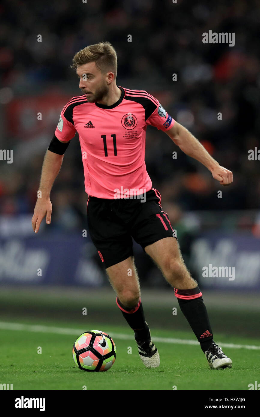 Scotland's James Morrison during the 2018 FIFA World Cup qualifying ...