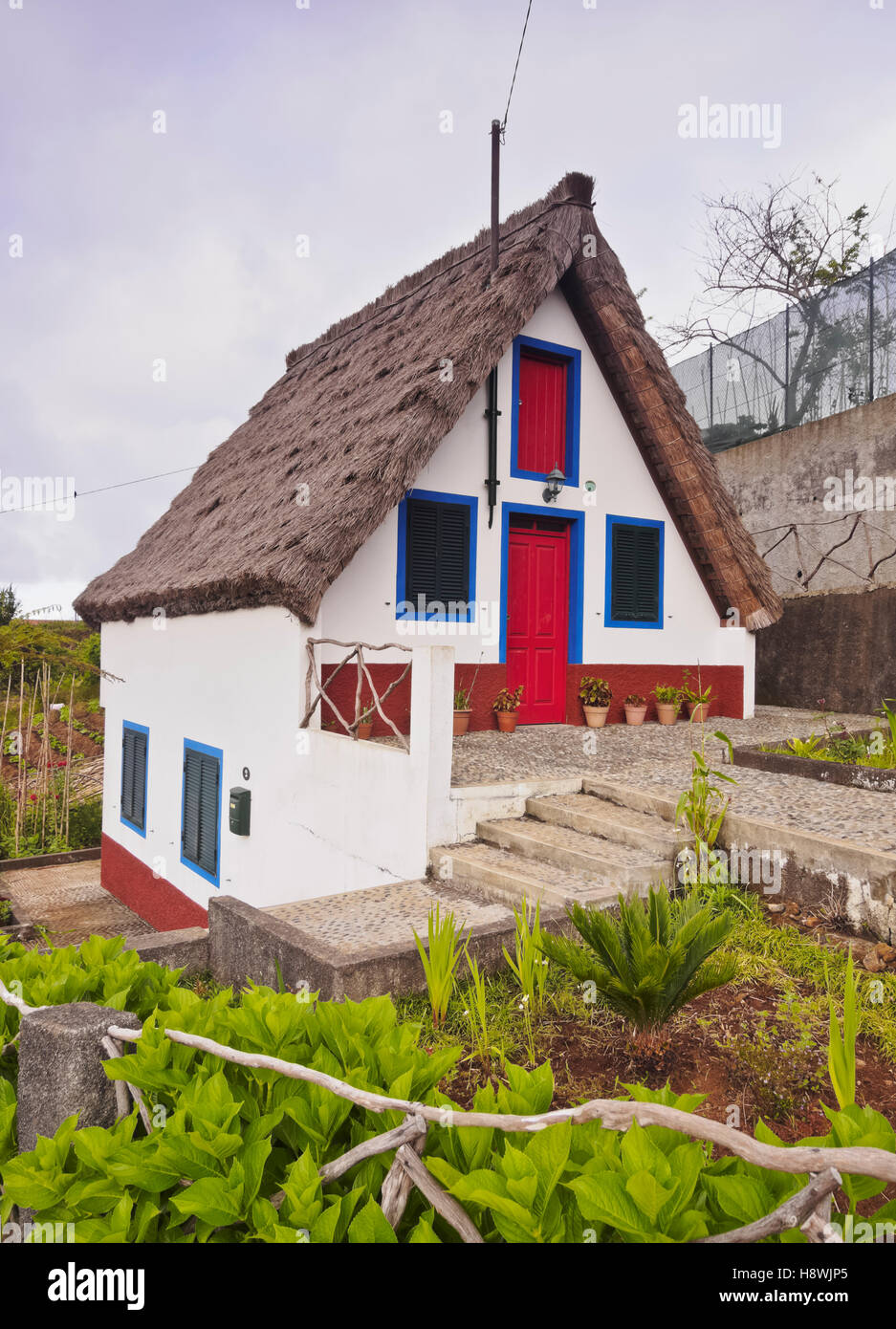 Portugal, Madeira, Traditional Rural House in Santana Stock Photo - Alamy