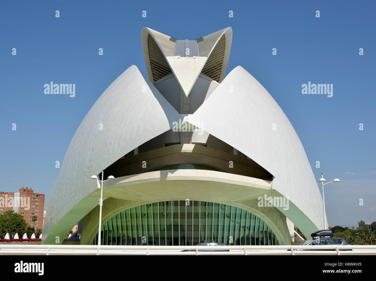 The City of Arts and Sciences in the Turia Gardens, Valencia, Spain ...