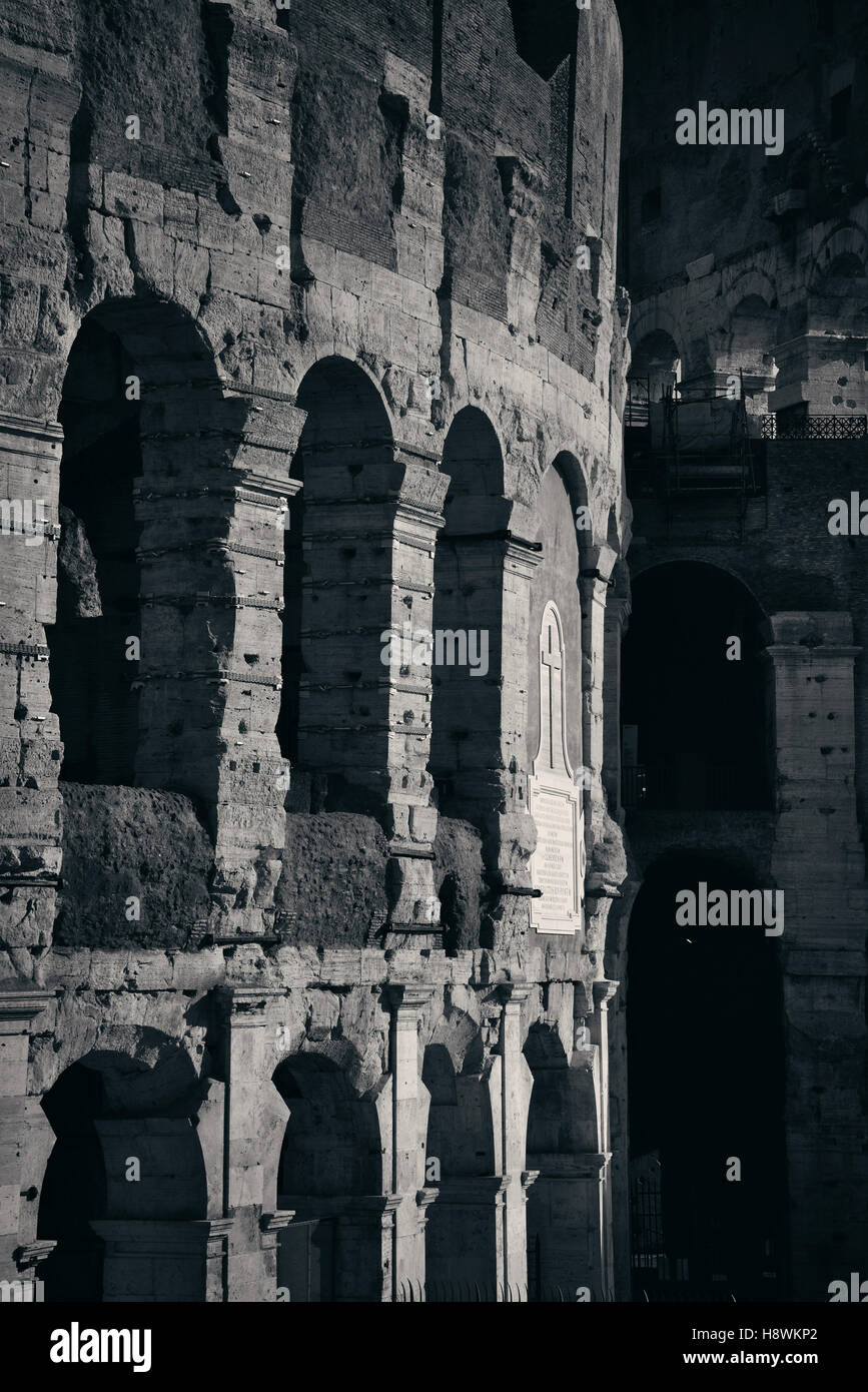 Colosseum closeup in Rome Italy Stock Photo - Alamy