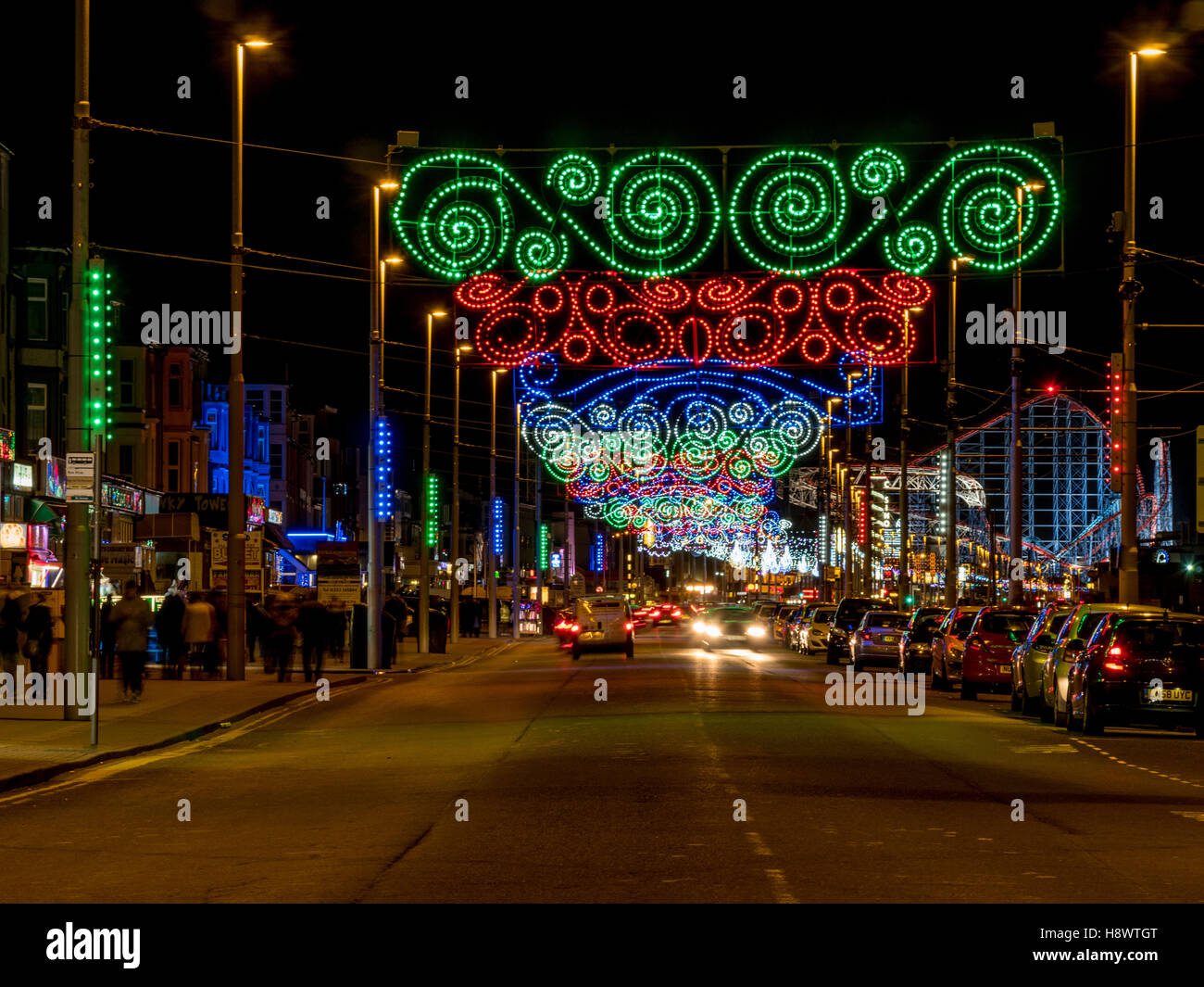 Blackpool illuminations hi-res stock photography and images - Alamy