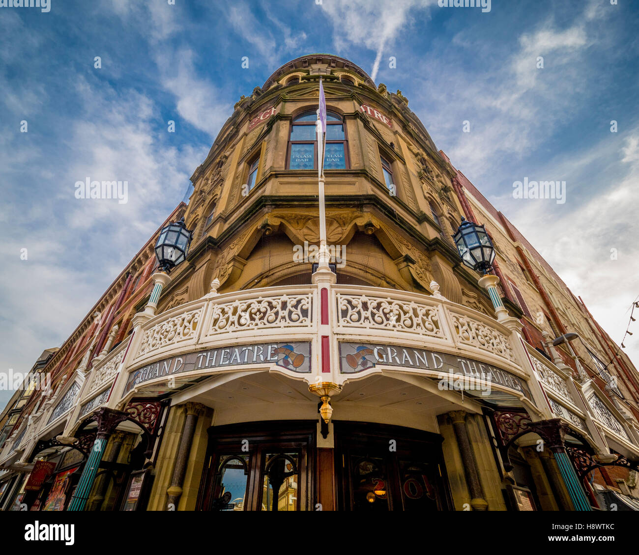 Grand Theatre exterior, Blackpool, Lancashire, UK Stock Photo - Alamy